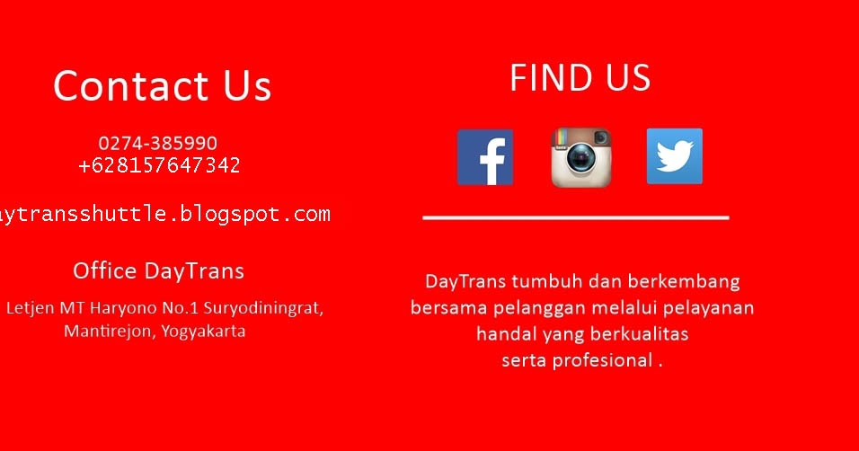 DayTrans Shuttle and Courier: Tarif Shuttle DayTrans Yogya, Semarang ...