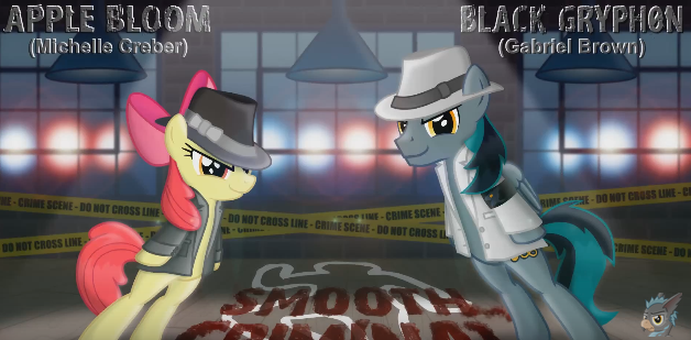 Equestria Daily - MLP Stuff!: Smooth Criminal - Apple Bloom & Black ...