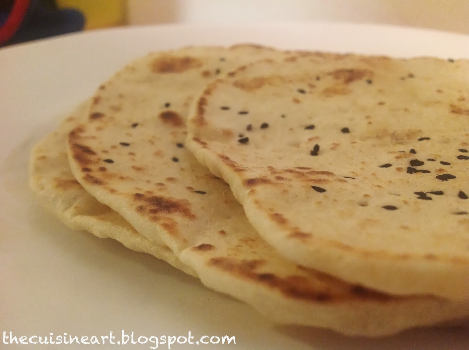 the cuisine art: Naan