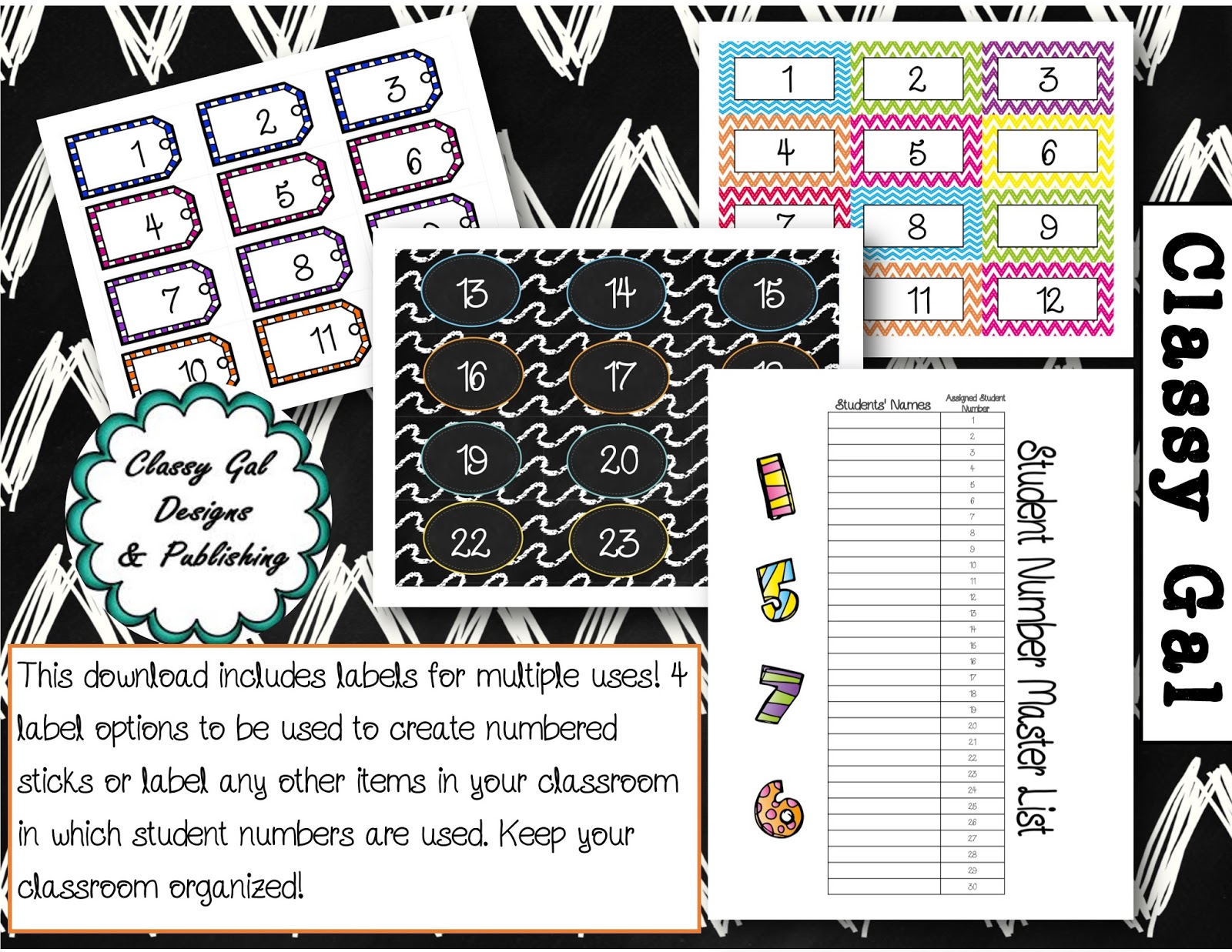 Classy Gal Designs and Publishing: {My Products}