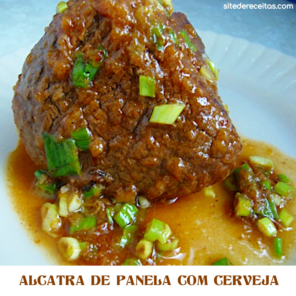Alcatra de panela com cerveja | Site de receitas.com