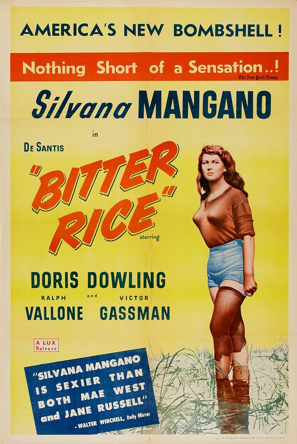 Where Danger Lives: BITTER RICE (Riso Amaro) 1949
