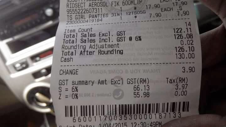 Jom Baca Untuk Mudah Difahami....Ramai salah faham dengan resit Mydin ...