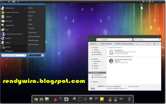 Mengganti Tampilan Windows 7 Dengan Tampilan Android - Kabar Teknologi