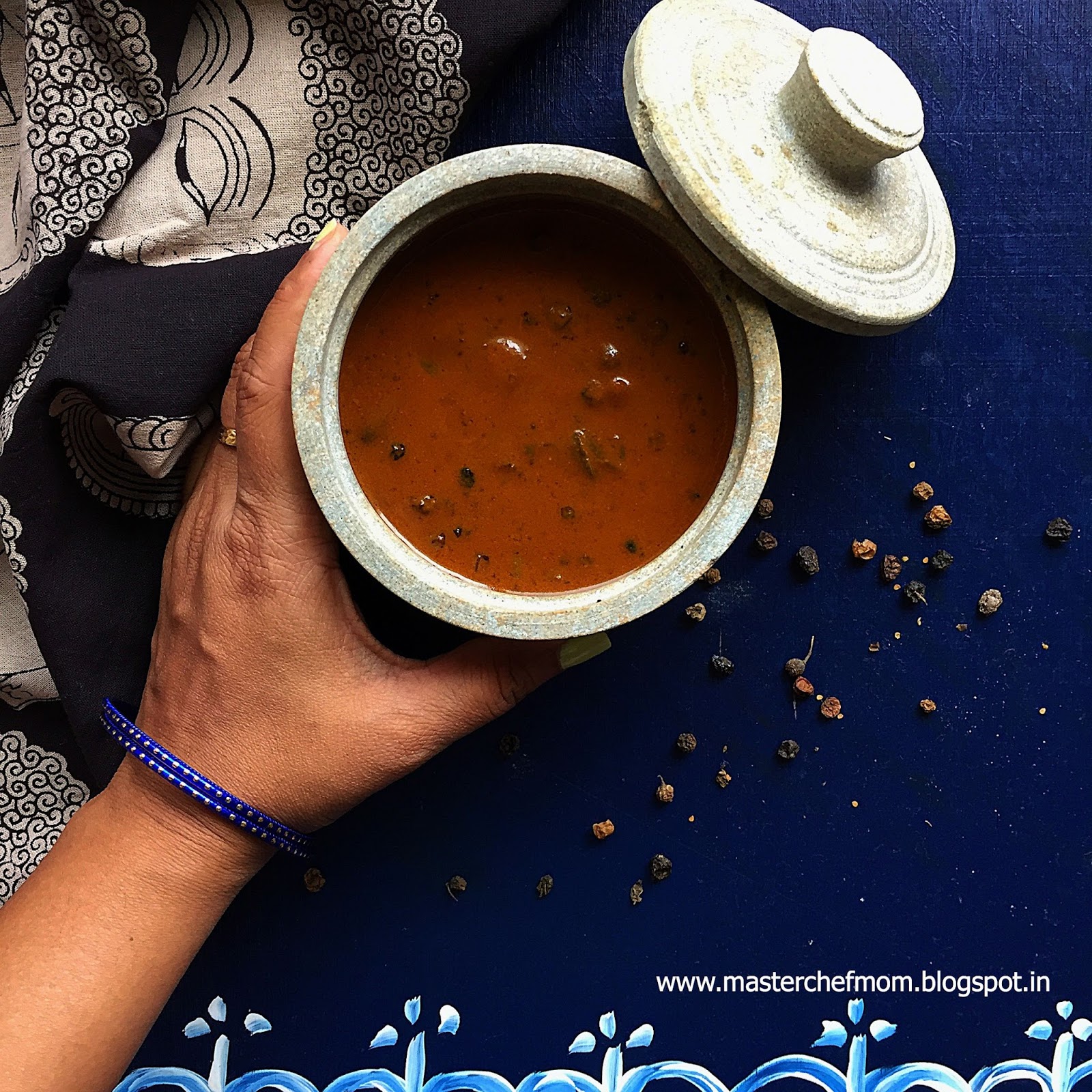 MASTERCHEFMOM: Tam Brahm Style Manathakkali Vathal Kuzhambu | Dried ...