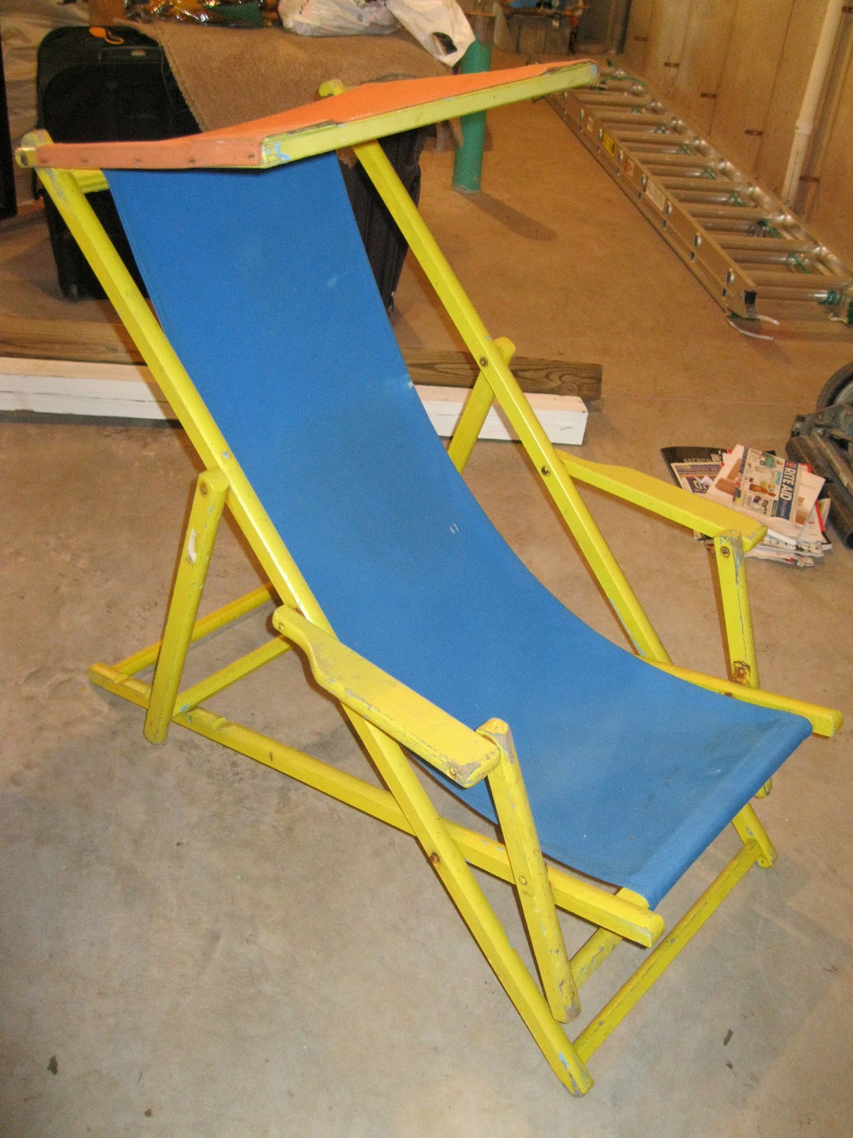 Don't Count Your Tomatoes Until They're Picked: DIY Beach Chairs