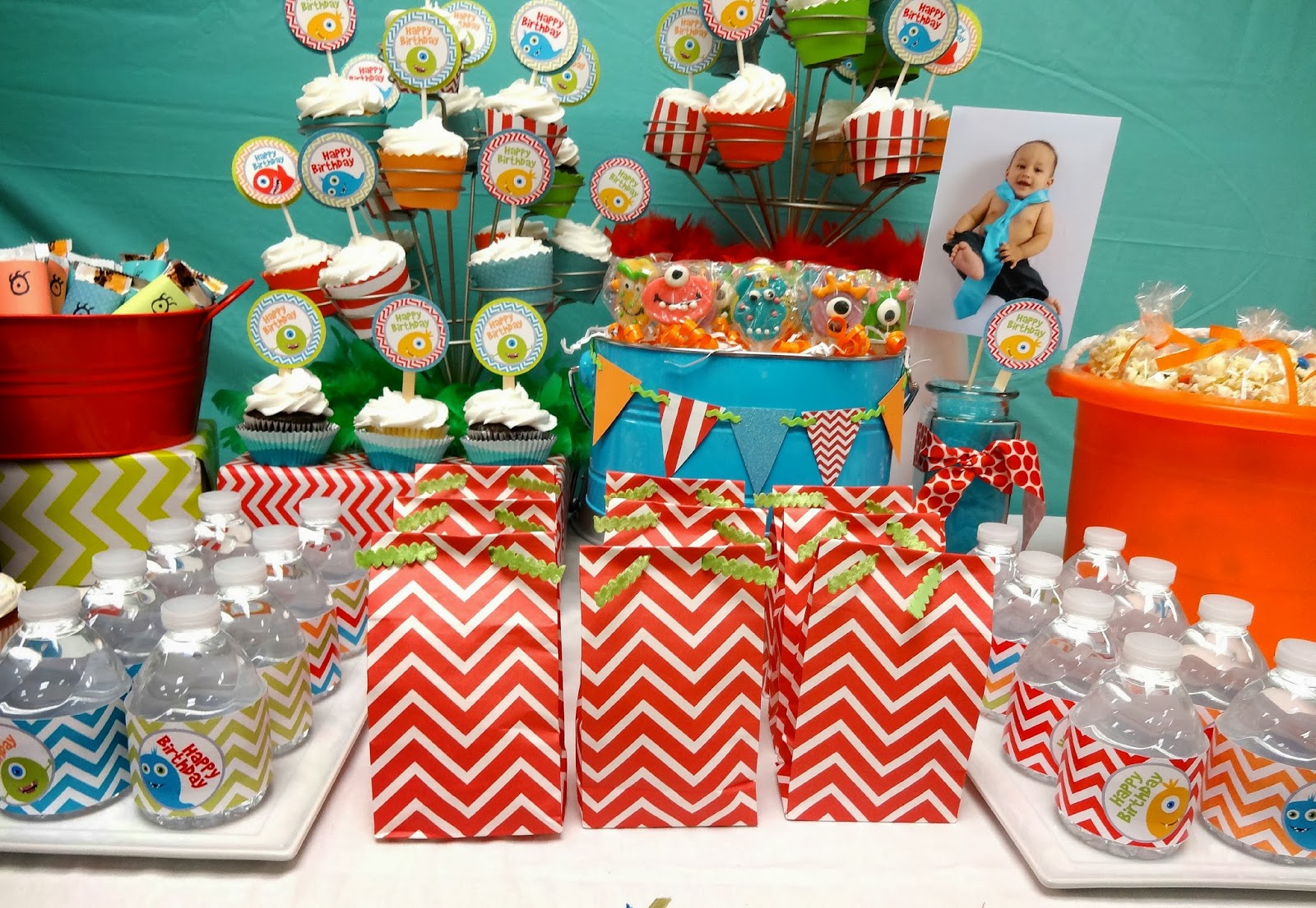 NBrynn: Monster Bash: 1st Birthday Party