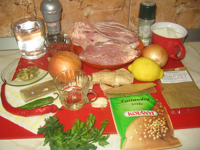 Curry de curcan cu cardamon negru « In Bucatarie La Sidy