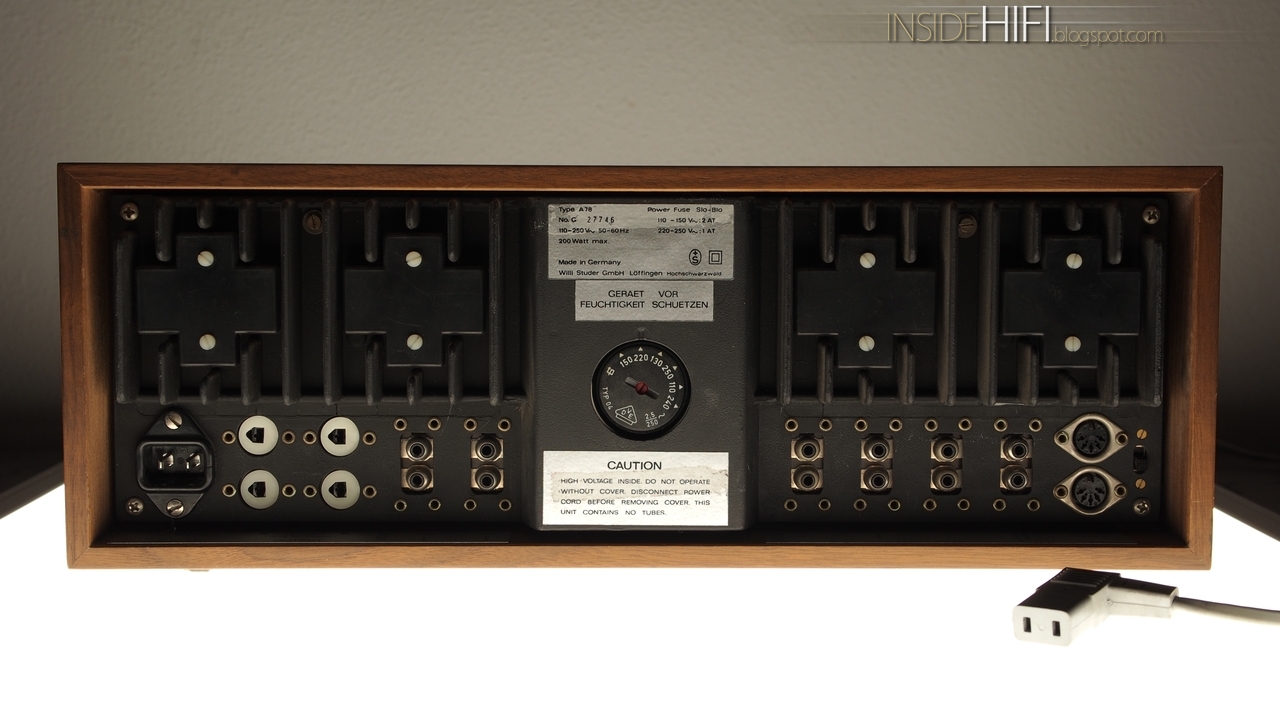 Inside Hi-Fi: Revox A78 MK II