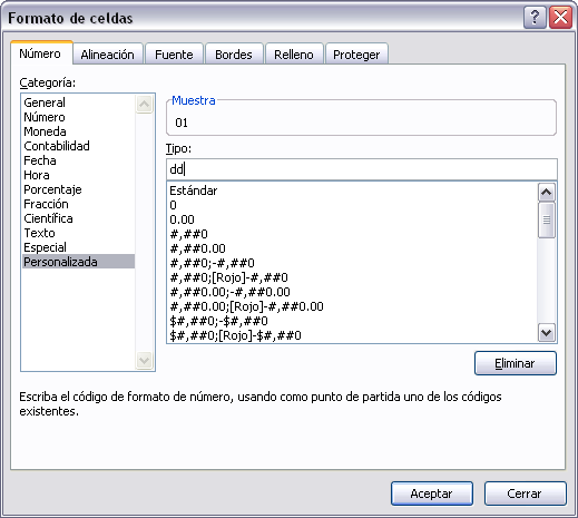 Capacitate Excel: Formato personalizado de fecha en Excel