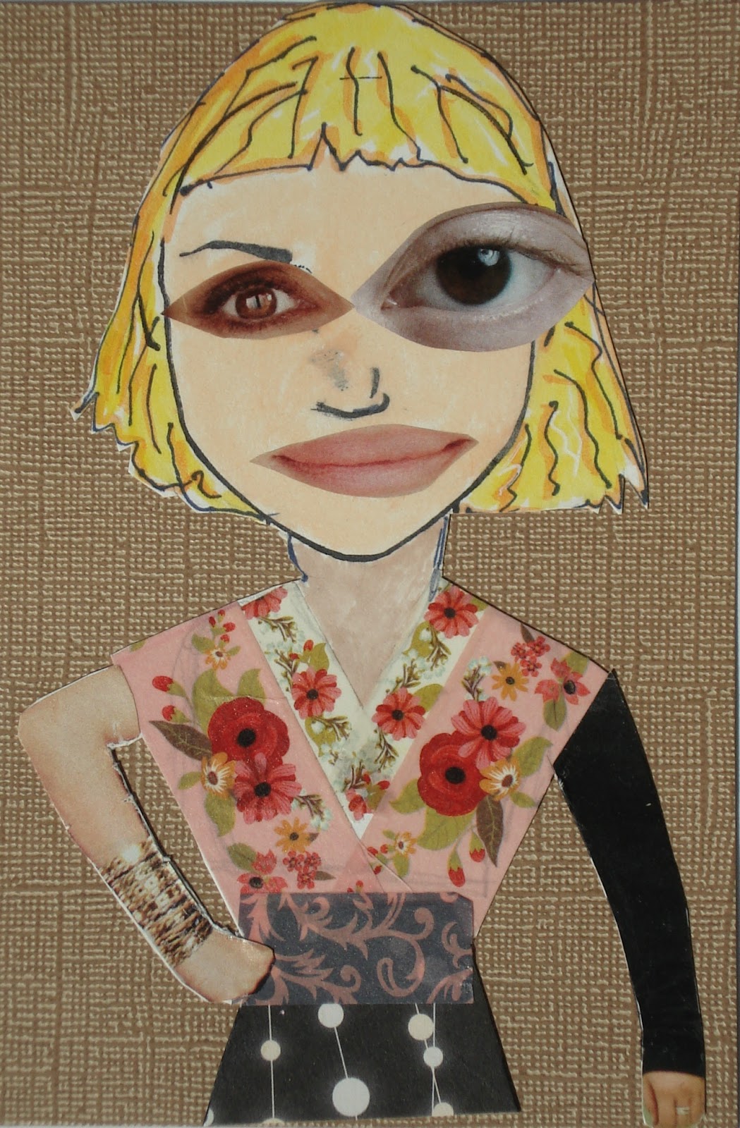 Mail me some art: ALTERED FACES - Part 2