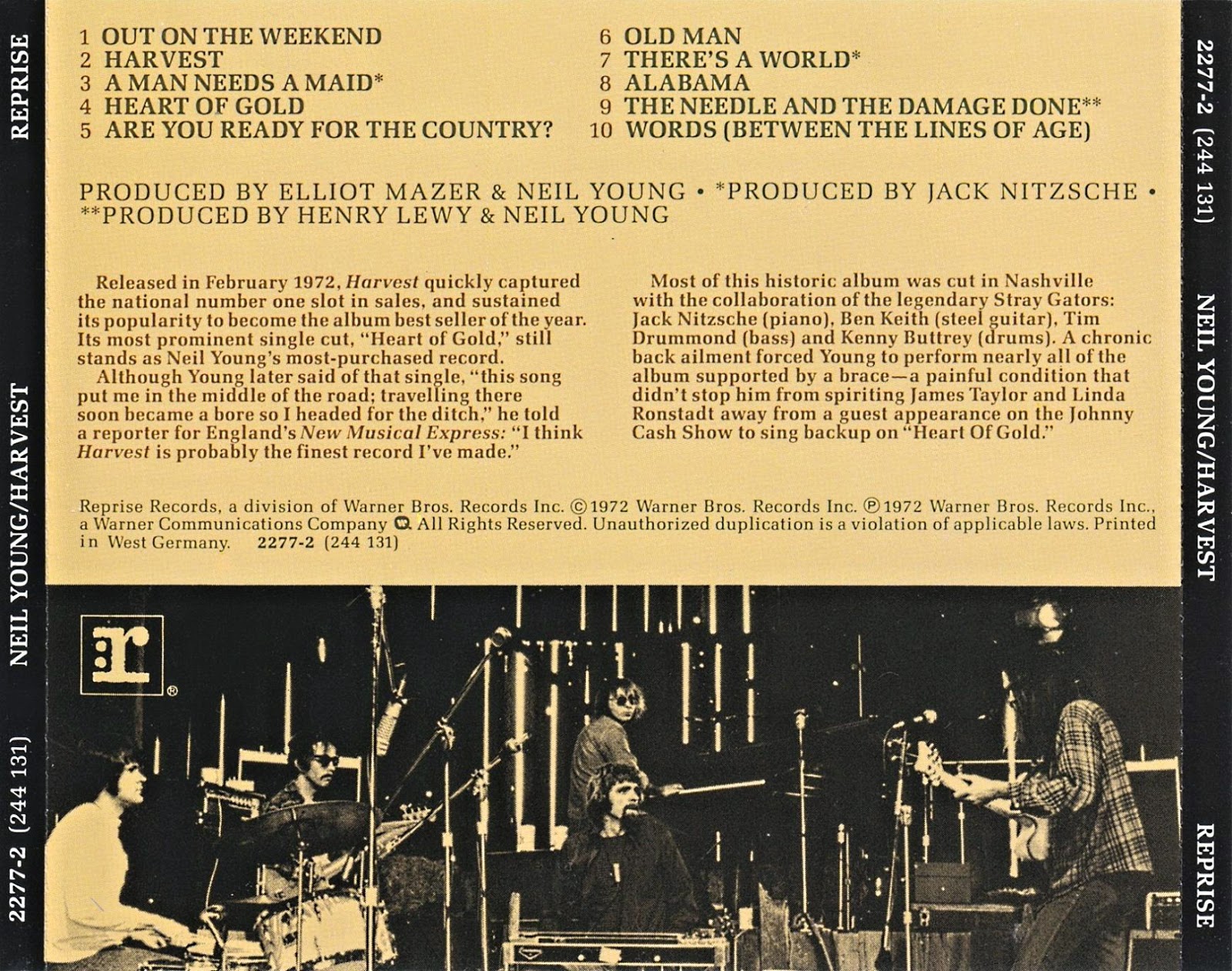 Neil Young - Harvest | 1972