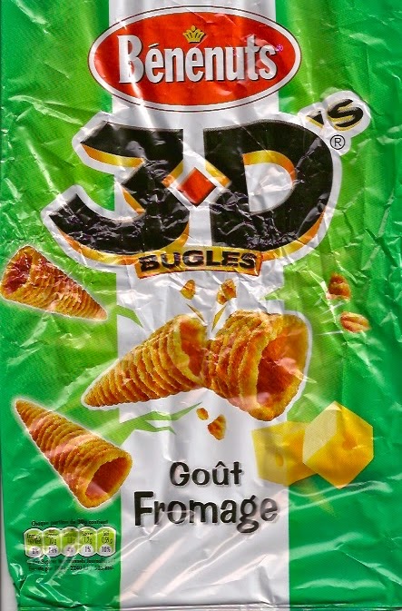 Cheeseburger Crisps & Other Stories: Bénénuts 3D's Bugles Goût Fromage