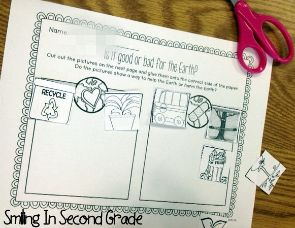 Smiling in Second Grade: Earth Day