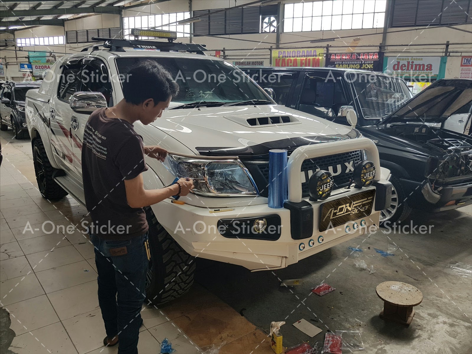 27+ Terkini Cutting Sticker Mobil Pick Up Hilux
