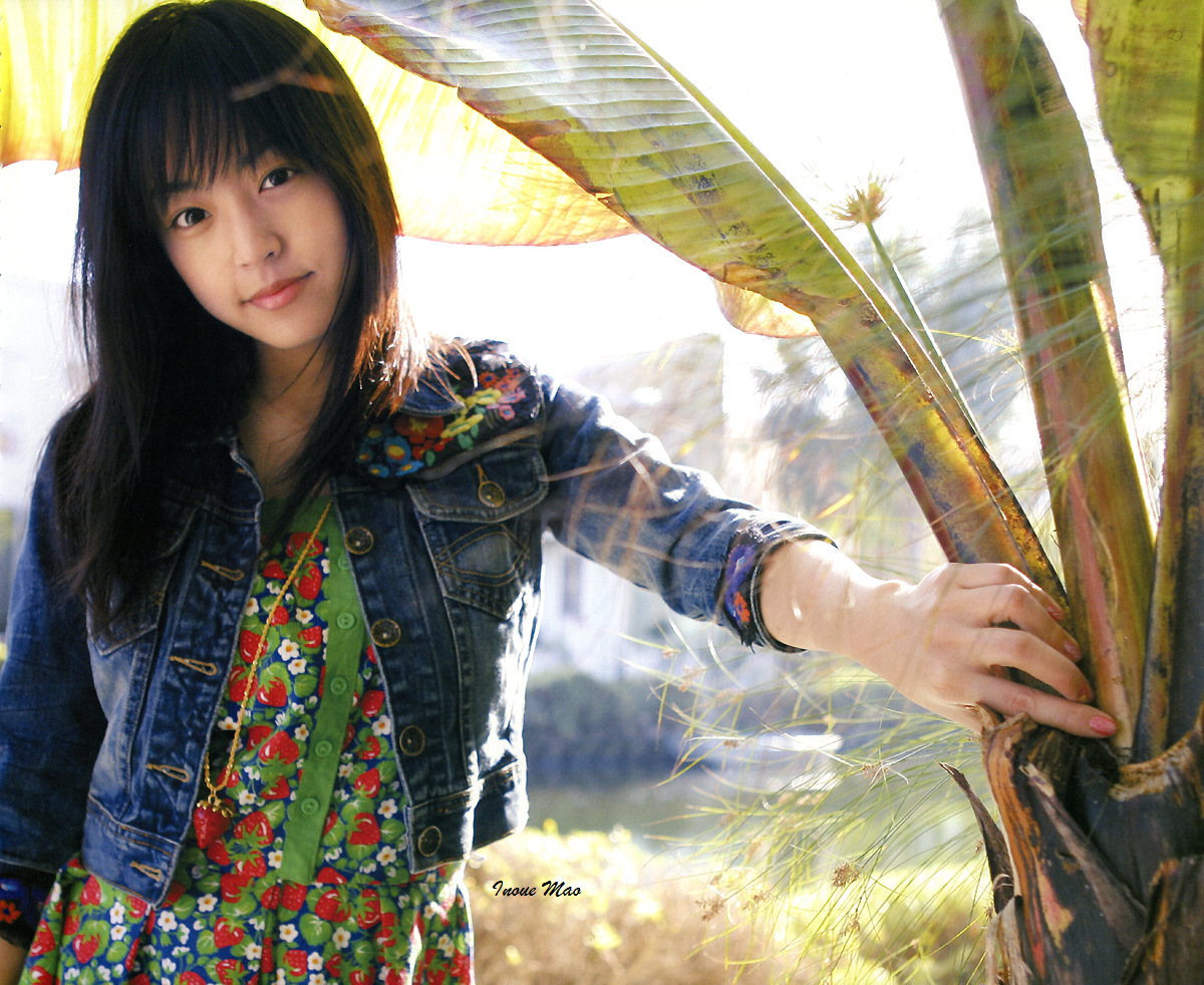 INOUE MAO - JAPANESE ARTIST WALLPAPER PHOTOBOOK VIDEO MUSIC DRAMA