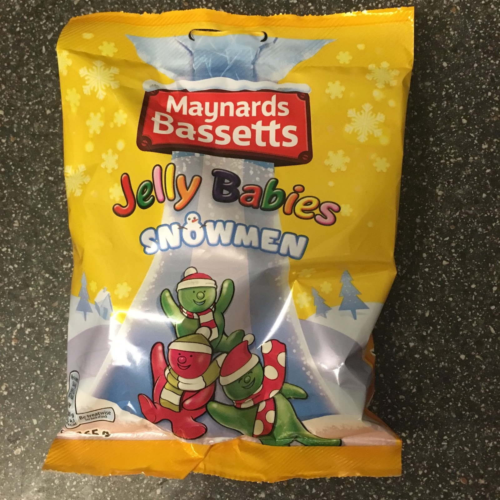 A Review A Day: Today's Review: Jelly Babies Snowmen