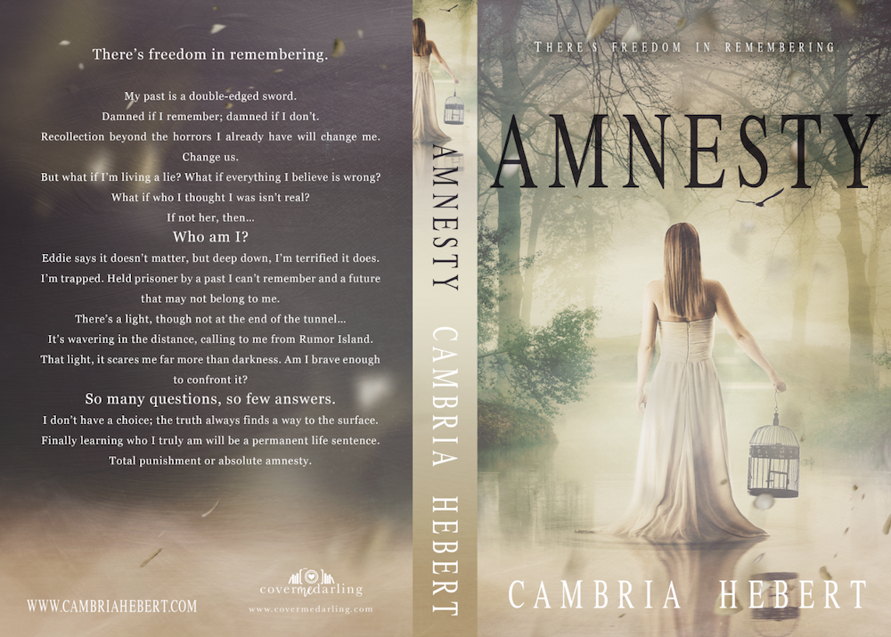 So Few Books ~: COVER REVEAL for "Amnesty (Amnesia, #2)" by Cambria Hebert