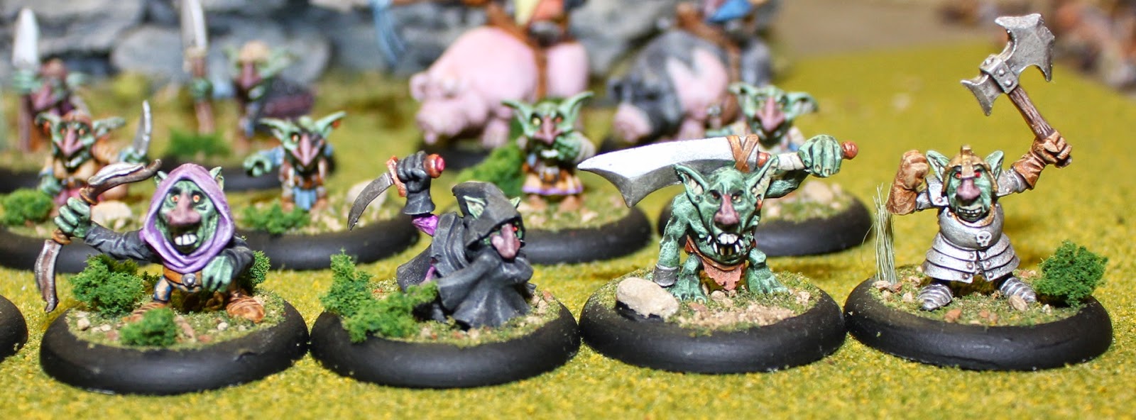 Splintered Light Miniatures: Painted 28mm Goblins for Sale