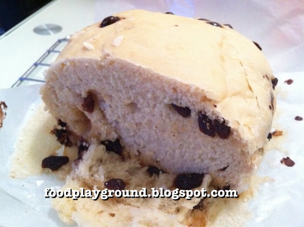 随食慢活FoodiEat: No knead Raisin and Chocolate Chips Bread