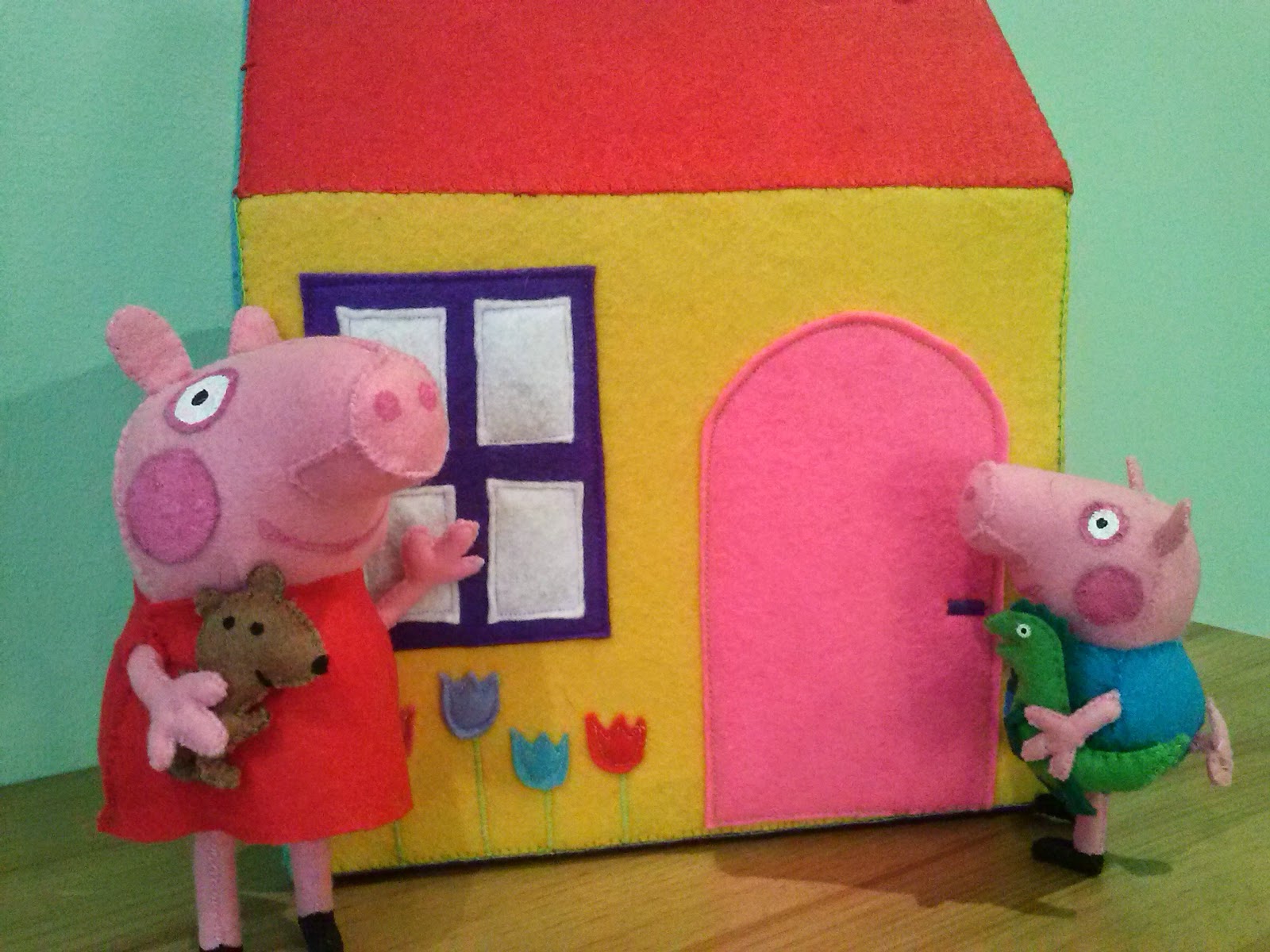 Ilusiones de Aida: PEPPA PIG Y YORK PIG