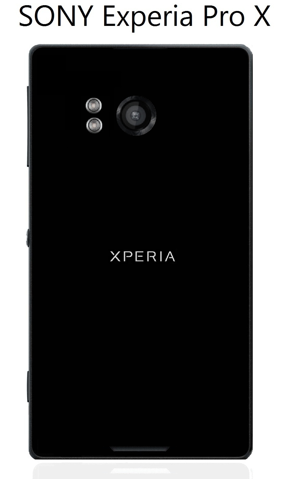 Mobilized Tech: Sony Xperia Pro X Concept with Secondary Tactus Display
