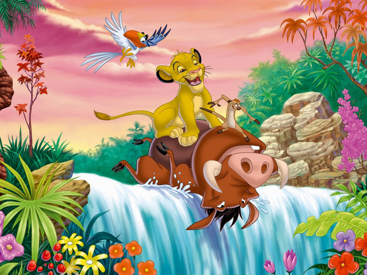 Imagenes Hilandy: Fondo de Pantalla para niños pequeños simba con pumba