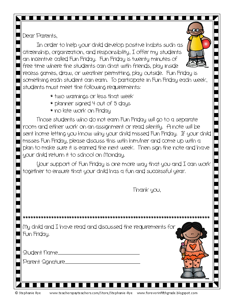 Back 2 School Linky-Behavior Management | Forever in Fifth Grade