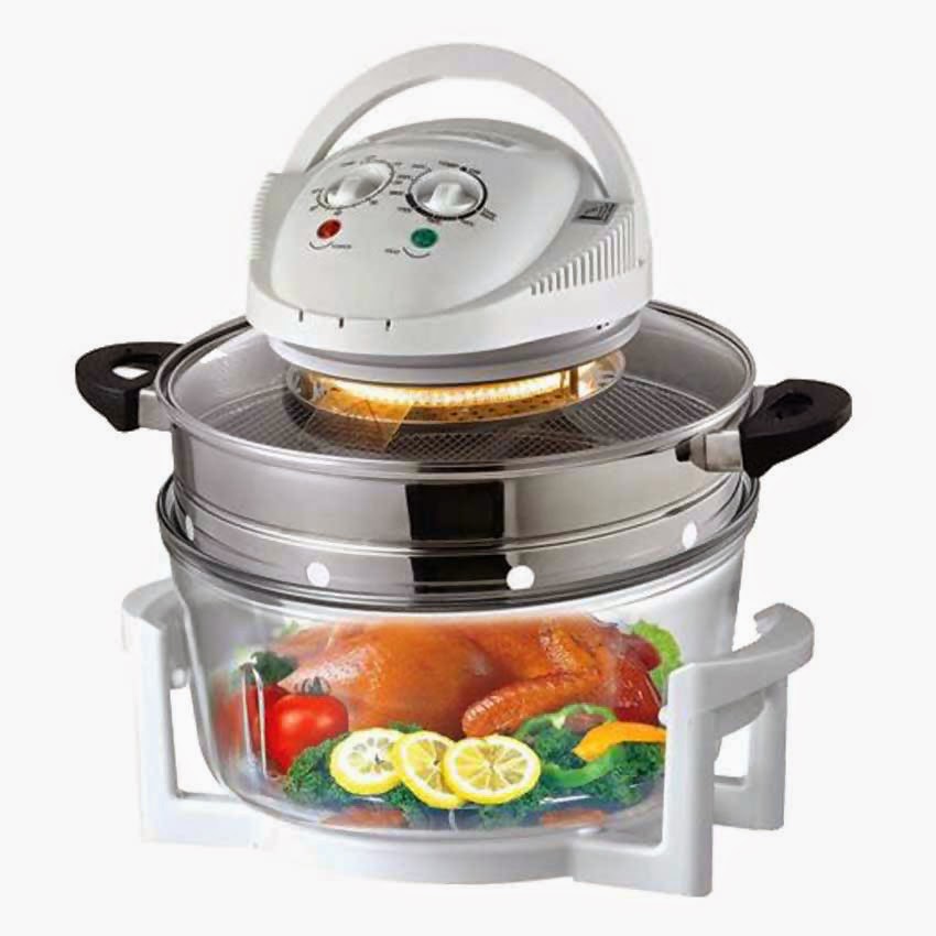 Cheap Convection Halogen Oven with Air Fryer Extension Ring 12L Review