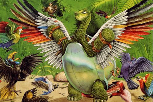 ADEX SH@®E: The Fable of Birds and Tortoise