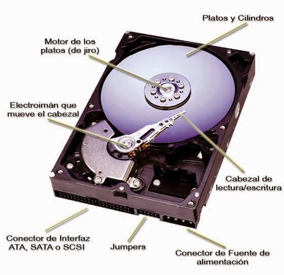 Módulo Mantenimiento: PUERTO SCSI,PARTES DE UN DISCO, JUMPER ...