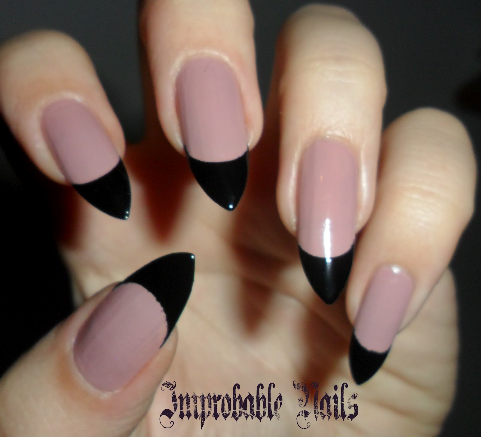Improbable Nails: "Victorian" nails (inspired by Robin Moses)