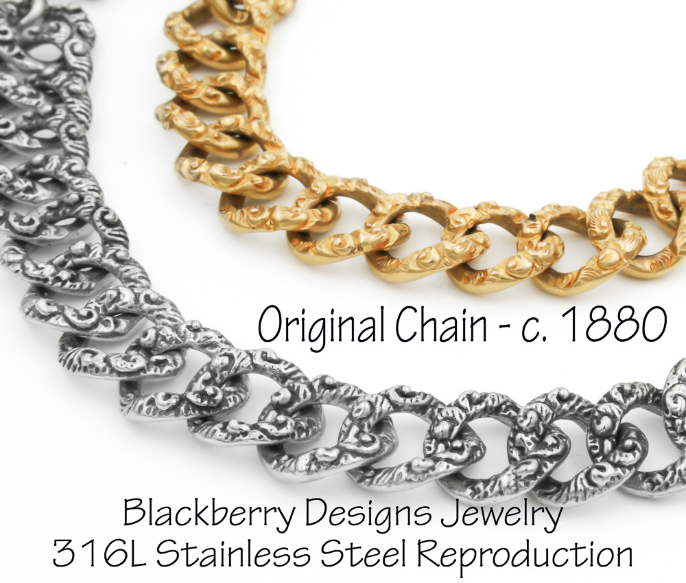Blackberry Designs Jewelry: Reproduction Victorian Chain
