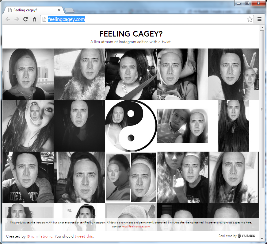 Life Enhancing Trivia: Feeling Cagey?