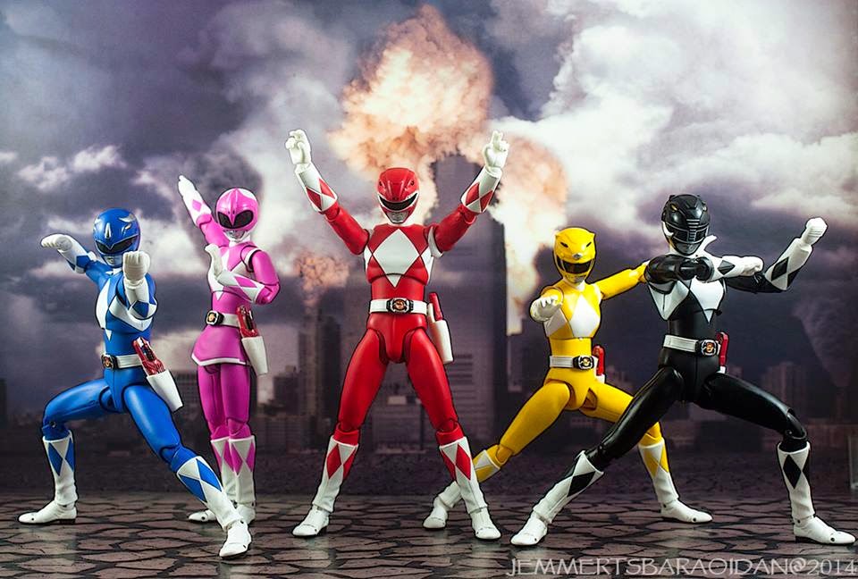 THE RED COMET'S PLAYGROUND: SH Figuarts Mighty Morphin' Power Rangers