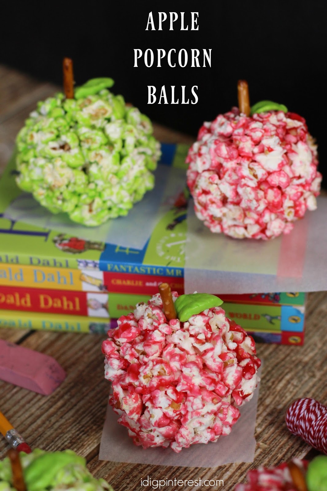 Apple Popcorn Balls - I Dig Pinterest