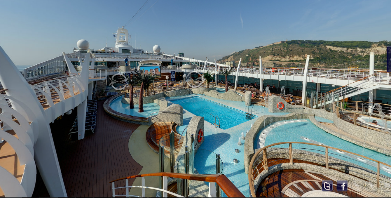 Passion for Ships: Tour virtual 360 nos navios da MSC Cruzeiros
