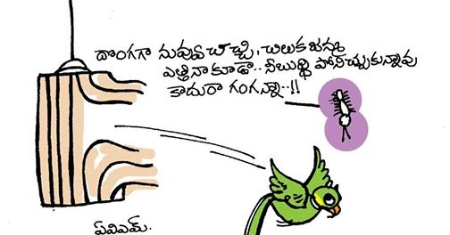 TELUGU WEB WORLD: BAD PARROT AND MORE CARTOONS
