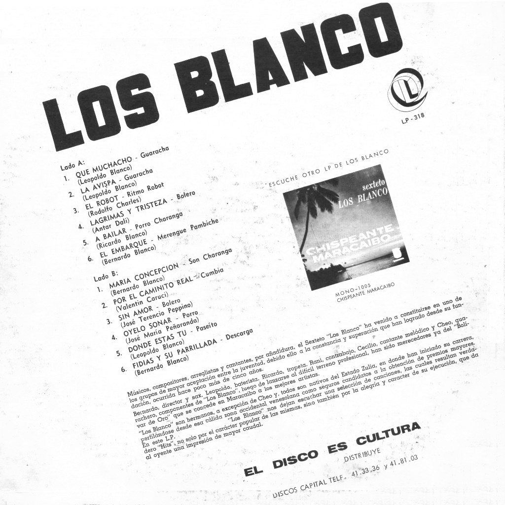 CARATULAS VENEZUELA: Los Blanco