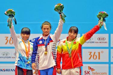 Rio 2016: Taipei's Hsu Shu-ching won gold women's 53 kg weightlifting ...