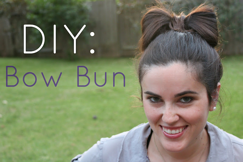 Fun with the Fullwoods: How To: Bow Bun