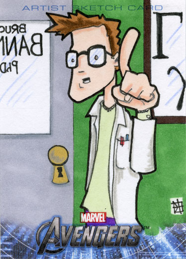 Random Drawings: Avengers Assemble - Bruce Banner