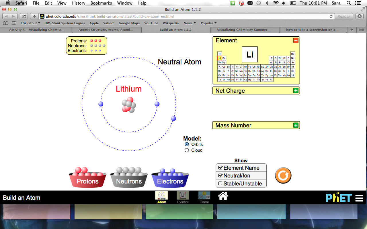 Visualizing Chemistry 105