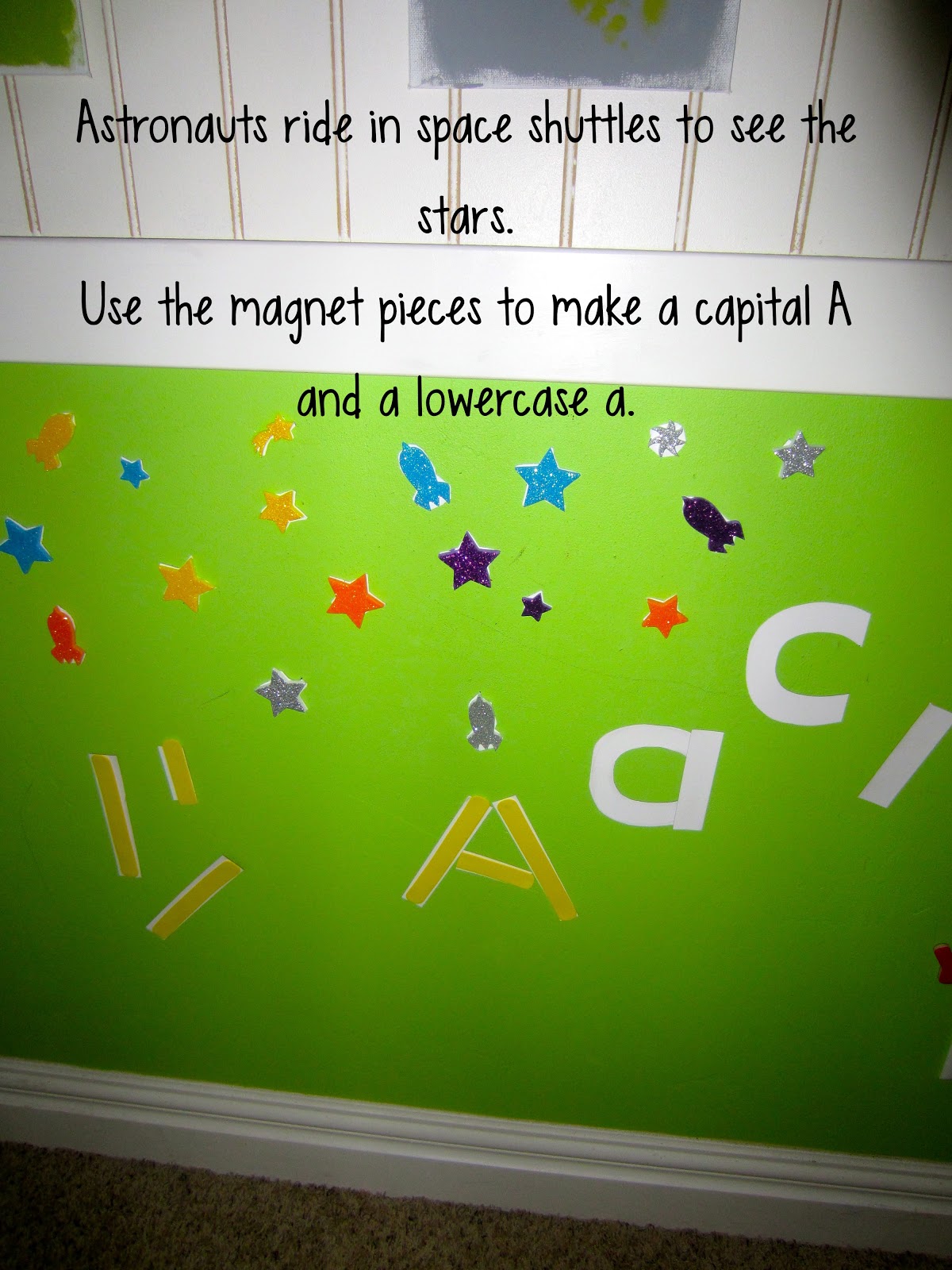 abc discovery preschool: magnet wall