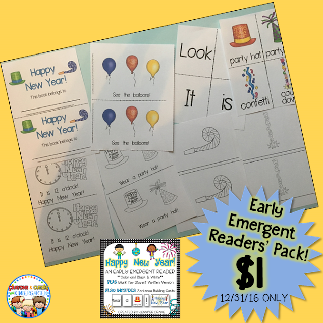 Crayons & Cuties In Kindergarten: New Year FREEBIE...And Some Magical ...