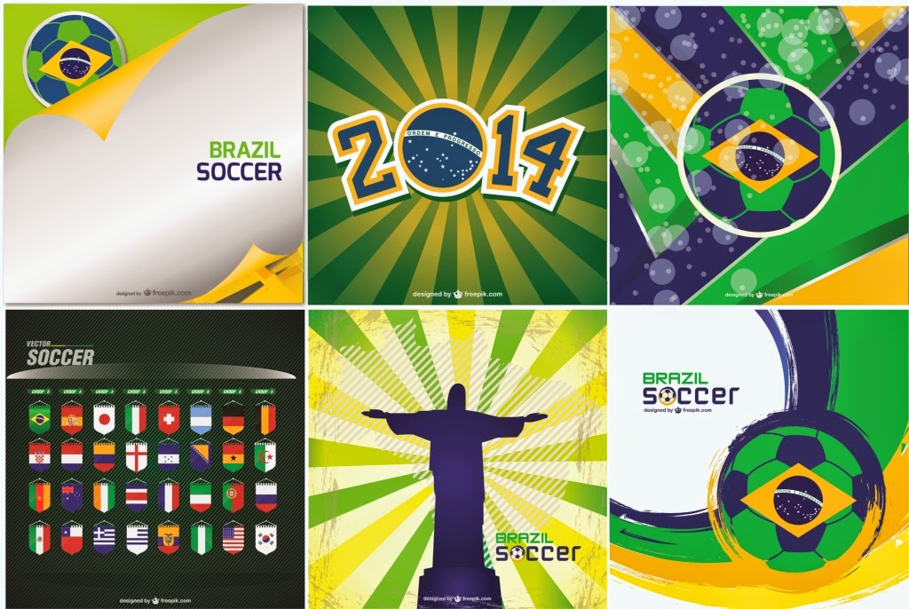 Vetores Para Copa do Mundo 2014 no Brasil - Vetores Download