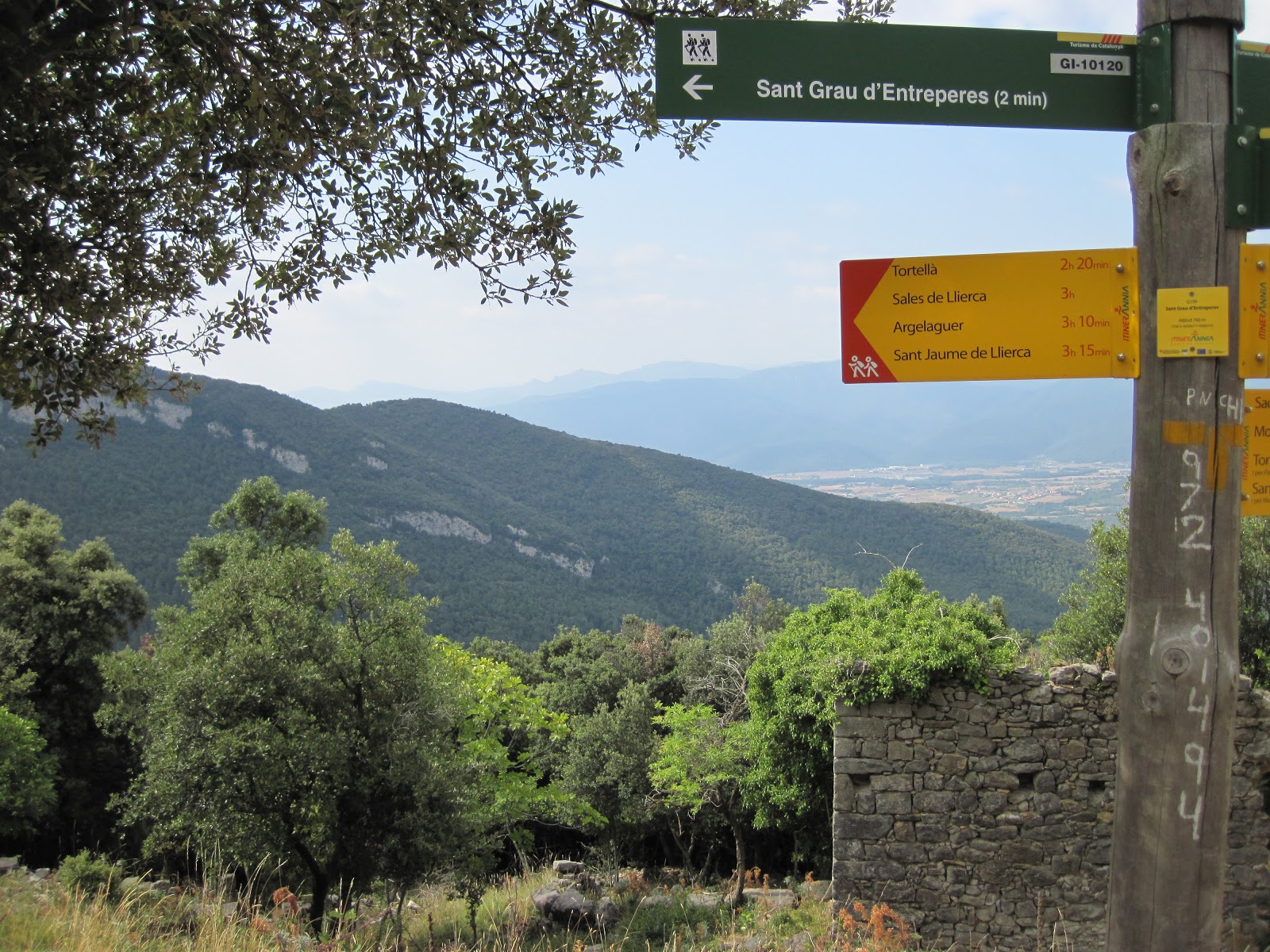 Blog d'en Litus: BTT por Sadernes (Girona). Sadernes-Guitarriu-Coll de ...