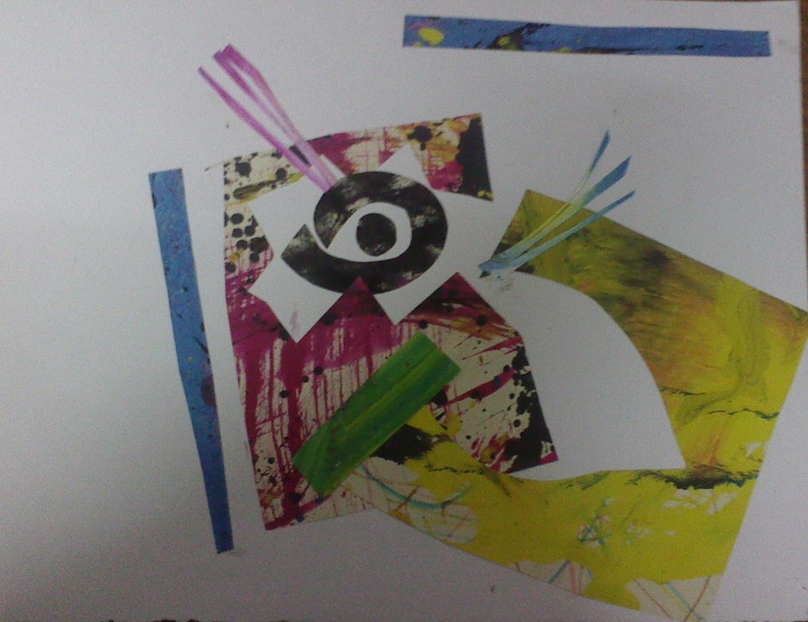 Ana Teresa Fernandes: Trabalho das colagens!