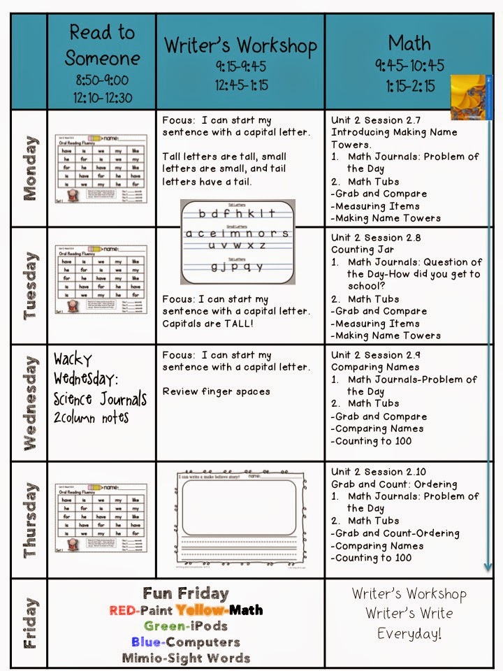 Peek at my Week: Tall, Small, and Tail Letters freebie! | Learning with ...