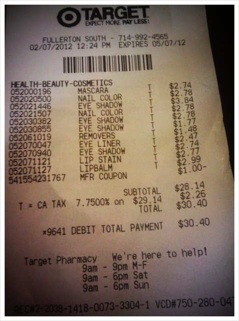 Fancy, Yet Frugal: Target Makeup Haul